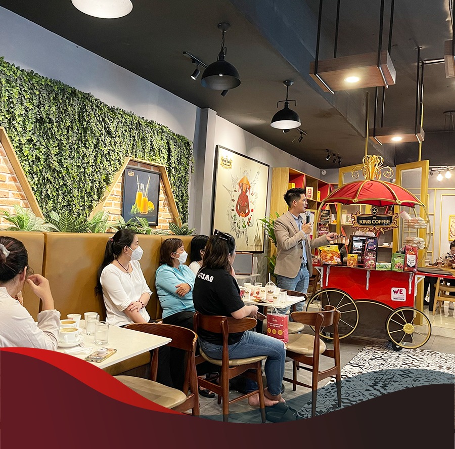 WE HOME Café - Khởi đầu của những phụ nữ bản lĩnh - King Coffee